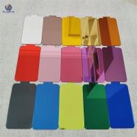 China PE Film Covered Gold Mirror Acrylic Sheet 4ft X 8ft for sale