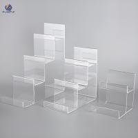 China OEM ODM Acrylic Riser Display Stand Solution Clear Display Shelves For Your Business for sale