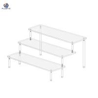 China Versatile virgin PMMA Acrylic Display Stands for jewelry cosmetics electronics for sale