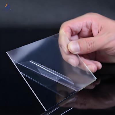 China Outdoor Advertising Cut To Size Clear Perspex Sheet Heat Resistant OEM Logo for sale