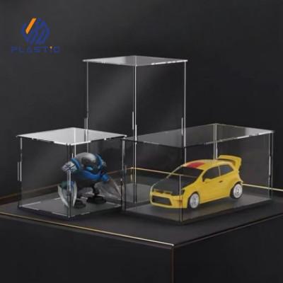 China Acrylic Makeup Organizer Industrial Rectangular Acrylic Storage Box for sale