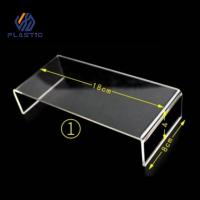 China Convenient Clear Acrylic Display Stands Polishing Surface Lightweight OEM Logo for sale