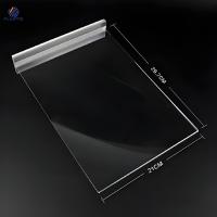 China Rectangle Acrylic Stand Up Sign Holder Long Lasting Acrylic Placard Holder OEM for sale