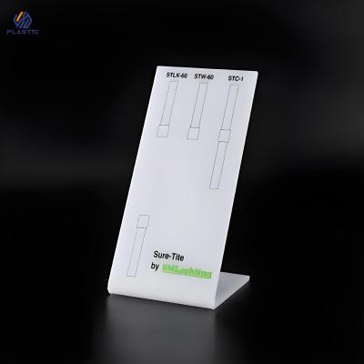 China Countertop Transparent Acrylic Sign Holder A3 A4 A5 Size For Advertising Needs for sale