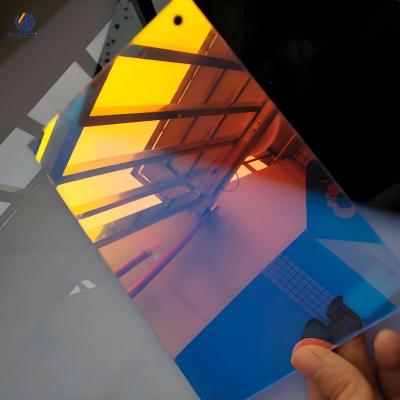 China High Glossiness Iridescent Acrylic Panel , Acrylic Rainbow Sheet Impact Resistance for sale