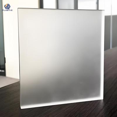 China Cast Process Frosted Finish Acrylic Plastic Sheet 4ft X 8ft High Scratch Resistance for sale
