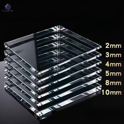 China Cast Production Process Clear Acrylic Sheet Impact Resistant Customized Logo for sale