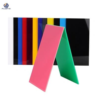 China 100% PMMA Plastic Color Acrylic Sheet Laser Cut Acrylic Panels For Indoor And Outdoor for sale