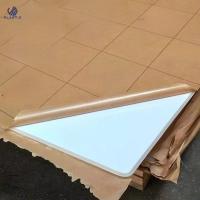 China 1250x1850mm Cast Clear Plastic Acrylic Sheets Cut Glue Edge PMMA Acrylic Sheet for sale