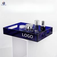 China Multi Colored Clear Acrylic Storage Trays 3mm Thickness With Customizable Logo for sale