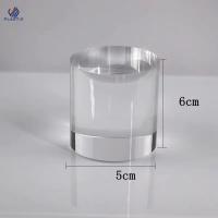 China Custom Logo Clear Acrylic Stand Display Acrylic Pedestal Stands Accept Small Order for sale