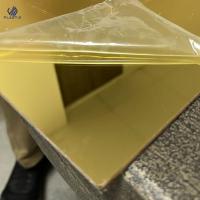 China Rose Gold Cast Acrylic Mirror Sheet Perfect Choice For Easy Cutting In Signage Display And Interior Design for sale