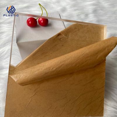 China 3mm Plexiglass sheet 1220*2440mm clear acrylic sheet for application advertising for sale