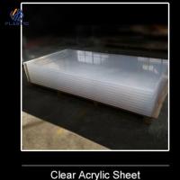 China Clear Cast Acrylic Sheet 4*8ft Clear Plexiglass sheet 3mm 100% Virgin for sale