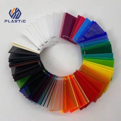 China High-Clarity Cast Color Acrylic Sheet Premium Quality for Display Stand 100% Virgin for sale