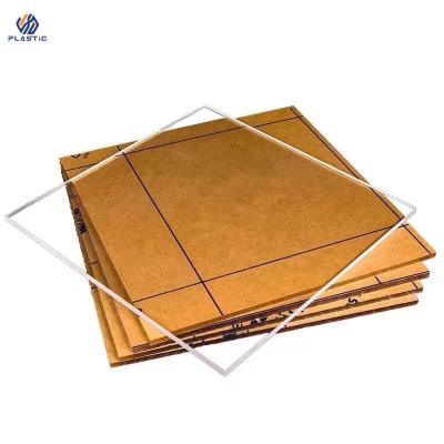 China Transparent Acrylic Sheet Both Side Paper Film Protective Customized Logo for sale