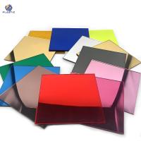 China 1220mm Width Mirror Acrylic Sheet in Rose Gold Color Custom Cut To Size for Signage and Display for sale