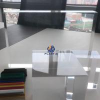 China Transparent 1250x2450mm Acrylic Sheet with 94% Light Transmittance Made from Virgin PMMA Material for sale