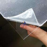 China Transparent 1250x2450mm Acrylic Sheet with 94% Light Transmittance Made from Virgin PMMA Material for sale