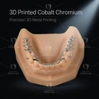 China Medical Grade Chinese Dental Lab Printed Dental Metal Framework for sale