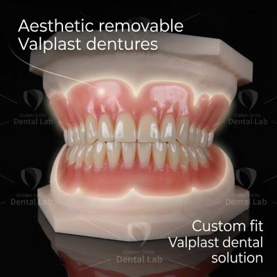 China Lightweight Full Dentures China Dental Lab Full Denture for sale