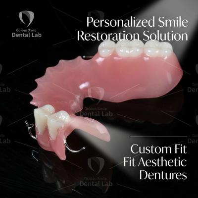 China Acrylic Full Denture Digital China Dental Lab Outsourcing 3D Printed for sale