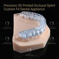 China CAD / CAM Design Chinese Dental Lab Transparent Night Guard Customized for sale
