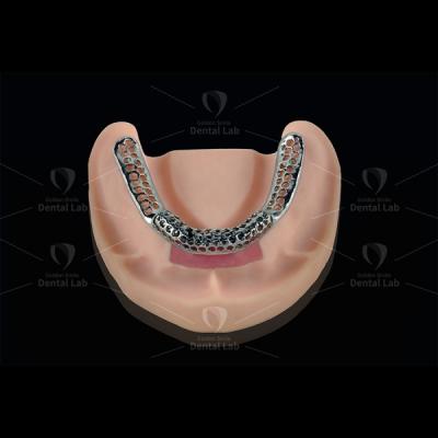 China Medical Milled Titanium Bar Dental CAD CAM Titanium Bar For Dental Implants for sale