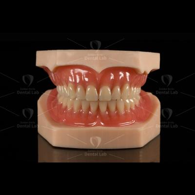 China Precision Engineered Acrylic Full Denture Removable Acrylic Complete Denture for sale