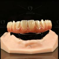 China One-piece Integral Zirconia Malo Bridge Pure Titanium Framework for sale