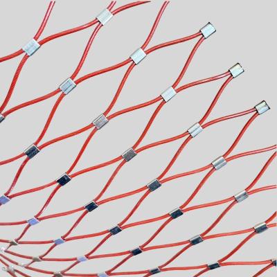 China X Tend Stainless Steel Cable Mesh 304 / 316 Stainless Steel Zoo Mesh for sale