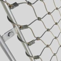 China X Tend Stainless Steel Cable Mesh 304 / 316 Stainless Steel Zoo Mesh for sale