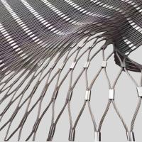 China 7x7 7x19 Stainless Steel Wire Rope Mesh For Green Wall System for sale