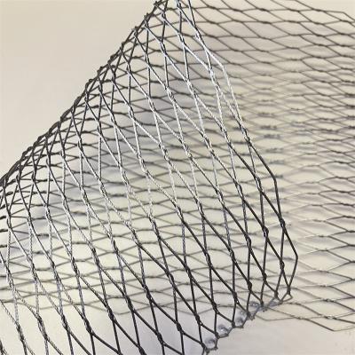 China Heavy Duty AISI 304/316 Zoo Aviary Netting With Diamond Hole Customizable Mesh Opening for sale
