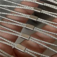 China 2.5mm Ferrule Type Zoo Enclosure Stainless Steel Cable Netting Mesh Safety for sale