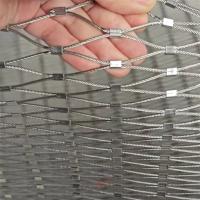 China Stainless Steel Knotted Cable Mesh Fence for Balustrade Infill for sale