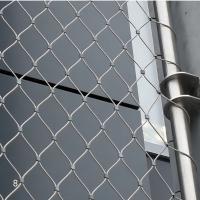 China Durable Stainless Steel Rope Mesh 304/316/316L Ferrule Mesh 6000mm Max Length For Railing Refurbishment for sale