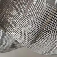 China Durable Stainless Steel Rope Mesh 304/316/316L Ferrule Mesh 6000mm Max Length For Railing Refurbishment for sale