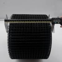 China Black PVC Coated Weld Wire Solar Panel Bird Screen 12.5mm Hole Size SS304 for sale