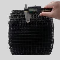 China Black PVC Coated Weld Wire Solar Panel Bird Screen 12.5mm Hole Size SS304 for sale
