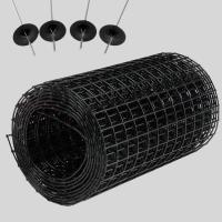 China Mesh 0.7mm-1.2mm Bird Guards For Solar Panels Galvanized PVC Coated Wire Mesh for sale