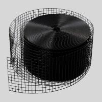 China Galvanized Steel Pigeon Proofing Mesh Weld Black Pvc Coated 6