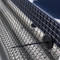 China Rooftop Barrier Solar Panel Stainless Steel Bird Netting Welded / PVC Coated Customized Size for sale