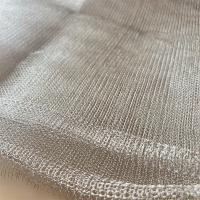 China Marine Pad Insulation Wire Mesh In SS316 WIRE 0.203mm Knitted Metal Mesh for sale