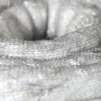 China Knitted Woven Insulation Mesh / Knitted Metal Mesh 0.2mm -0.55mm Wire Diameter for sale