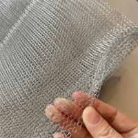 China High Temp Resistant Nickel Chrome Alloy Knitted Wire Mesh for Insulation Blankets with 1250°C+ Working Temperature and Multiple Widths for sale