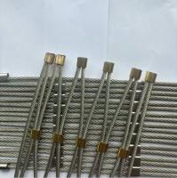 China Knotted Type Stainless Steel Rope Mesh Netting Hand Woven Plain Weave SS Wire Mesh with Welding for sale