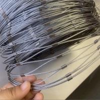 China SS316 / 316 Flexible Stainless Steel Cable Mesh Ferruled Provide Cutting Welding And Bending Services for sale