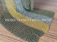 China Chainmail Metal Weld Wire Odm Ring Mesh Curtain For Ceiling Treatment Drapery for sale