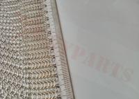 China 0.8x7mm Stainless Steel Ring Mesh Drapery For Decoration Of Office Buildings for sale